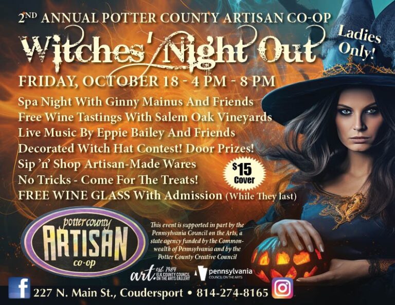Witches Night Out | Visit Potter-Tioga Pennsylvania
