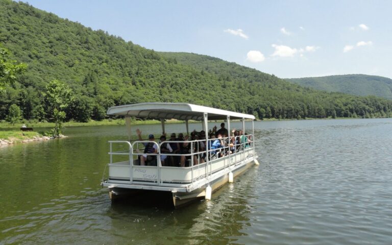 Pontoon Boat Rides at Sinnemahoning State Park | Visit Potter-Tioga ...